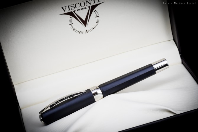 Visconti Opera Metal Silver Shadow & True Black- test – Zegarki i Pióra