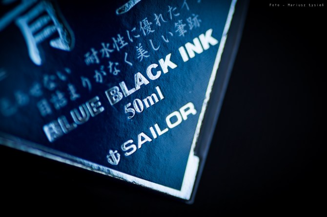 Sailor Sei-Boku Blue Black Nano Ink – test – Zegarki i Pióra