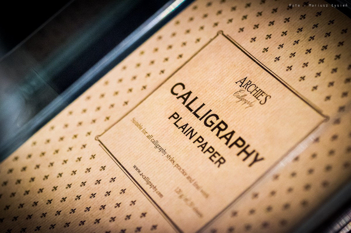 Archie’s Calligraphy – test papierów – Zegarki i Pióra